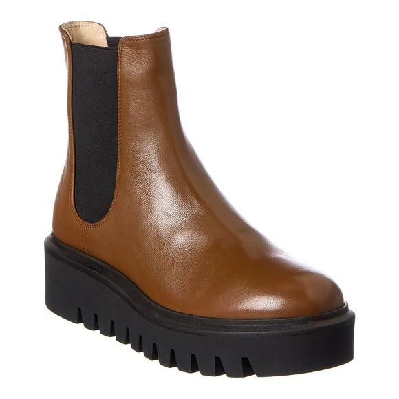 Stuart Weitzman | Shoes | Stuart Weitzman Chalet Lug Leather Chelsea ...